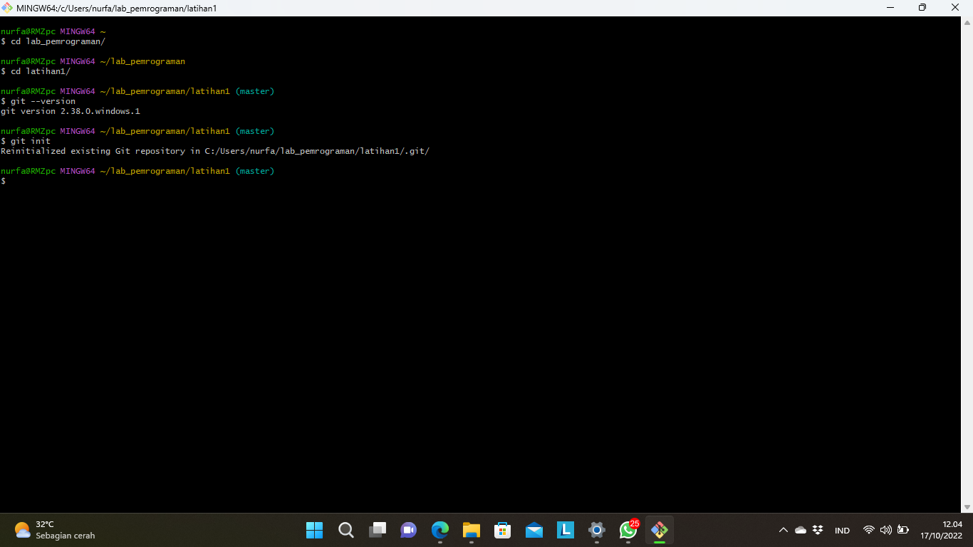 GitHub - Hilmyramzy/latihan_1