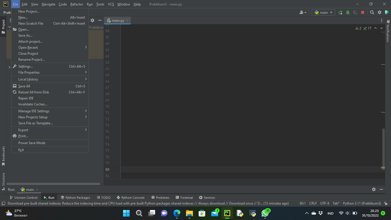 GitHub - Hilmyramzy/Praktikum3