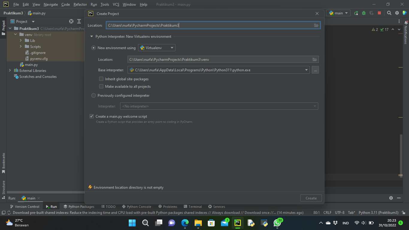 GitHub - Hilmyramzy/Praktikum3
