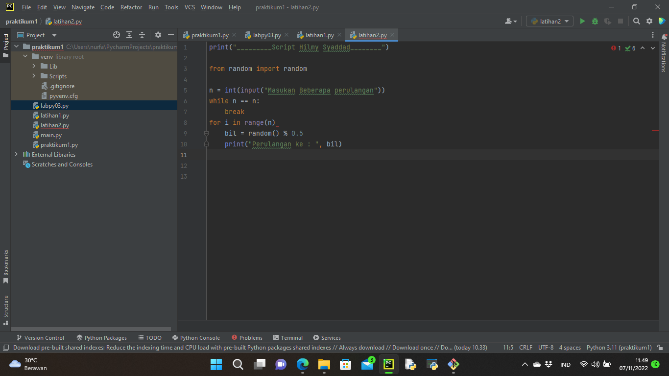 GitHub - Hilmyramzy/labpy03