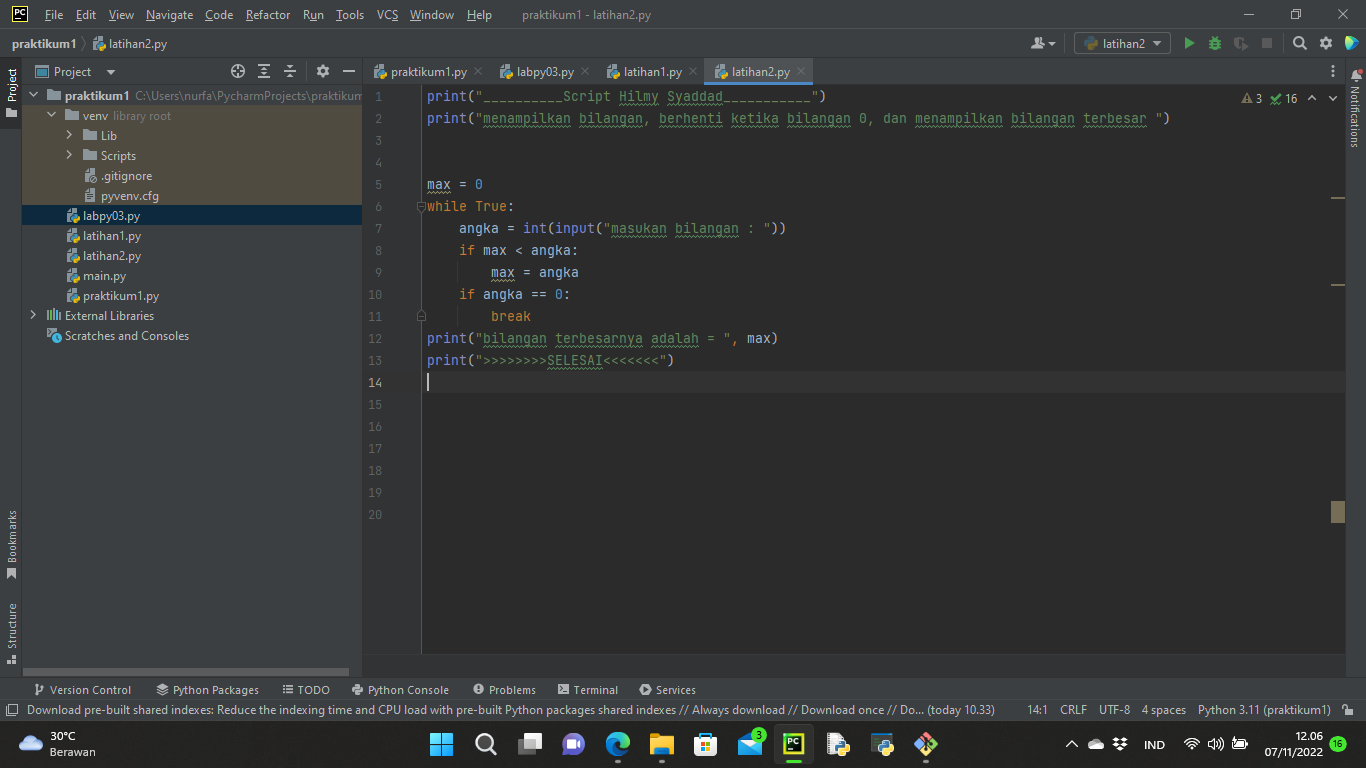 GitHub - Hilmyramzy/labpy03