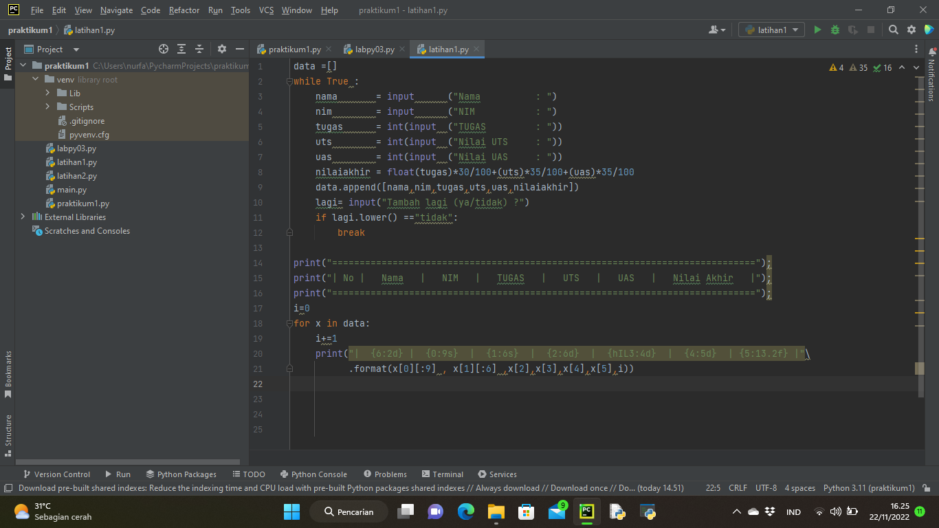 GitHub - Hilmyramzy/praktikum4