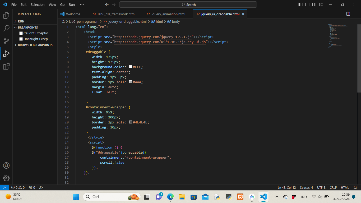 GitHub - Hilmyramzy/lab6_web