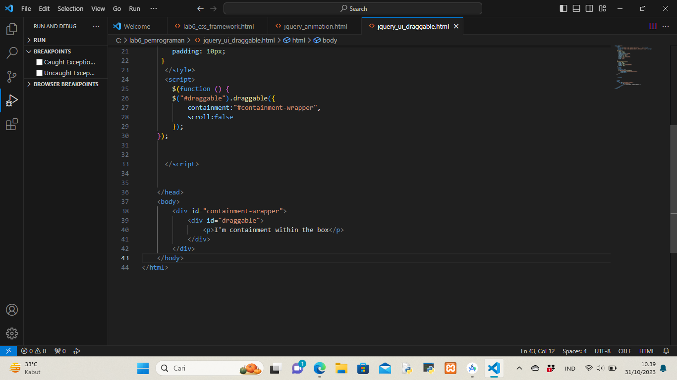 GitHub - Hilmyramzy/lab6_web