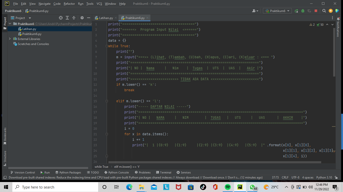 GitHub - danur77/Praktikum6