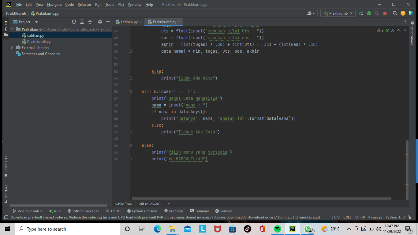 GitHub - danur77/Praktikum6