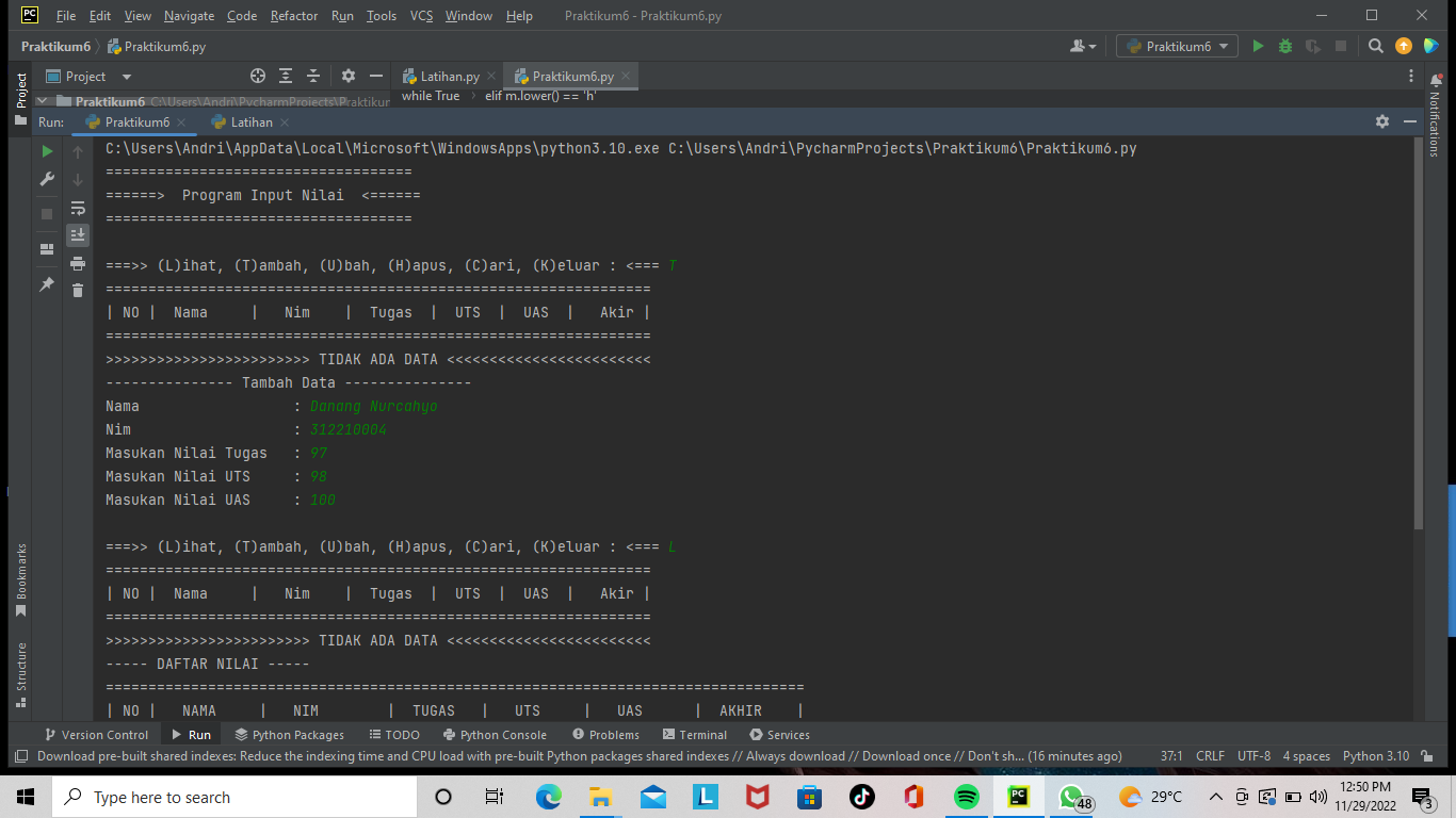 GitHub - danur77/Praktikum6