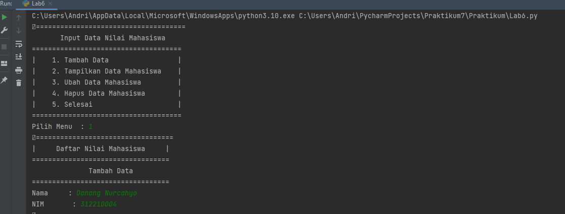 GitHub - danur77/Praktikum7