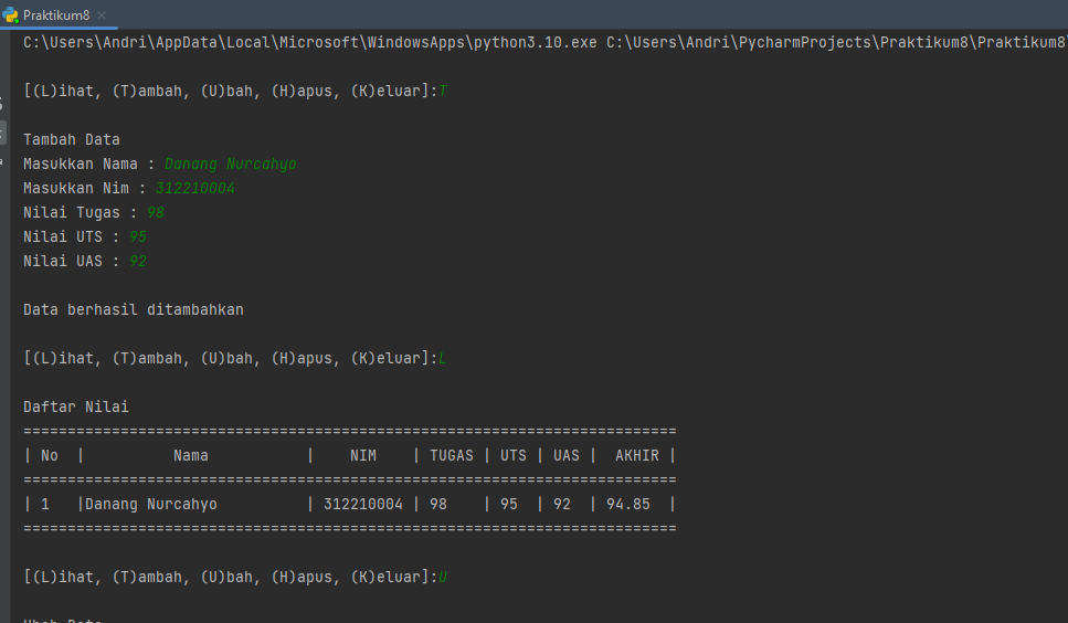GitHub - danur77/Praktikum8