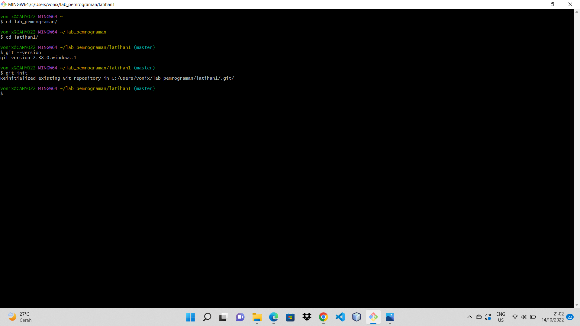 GitHub - khdrrhmn/latihan-1