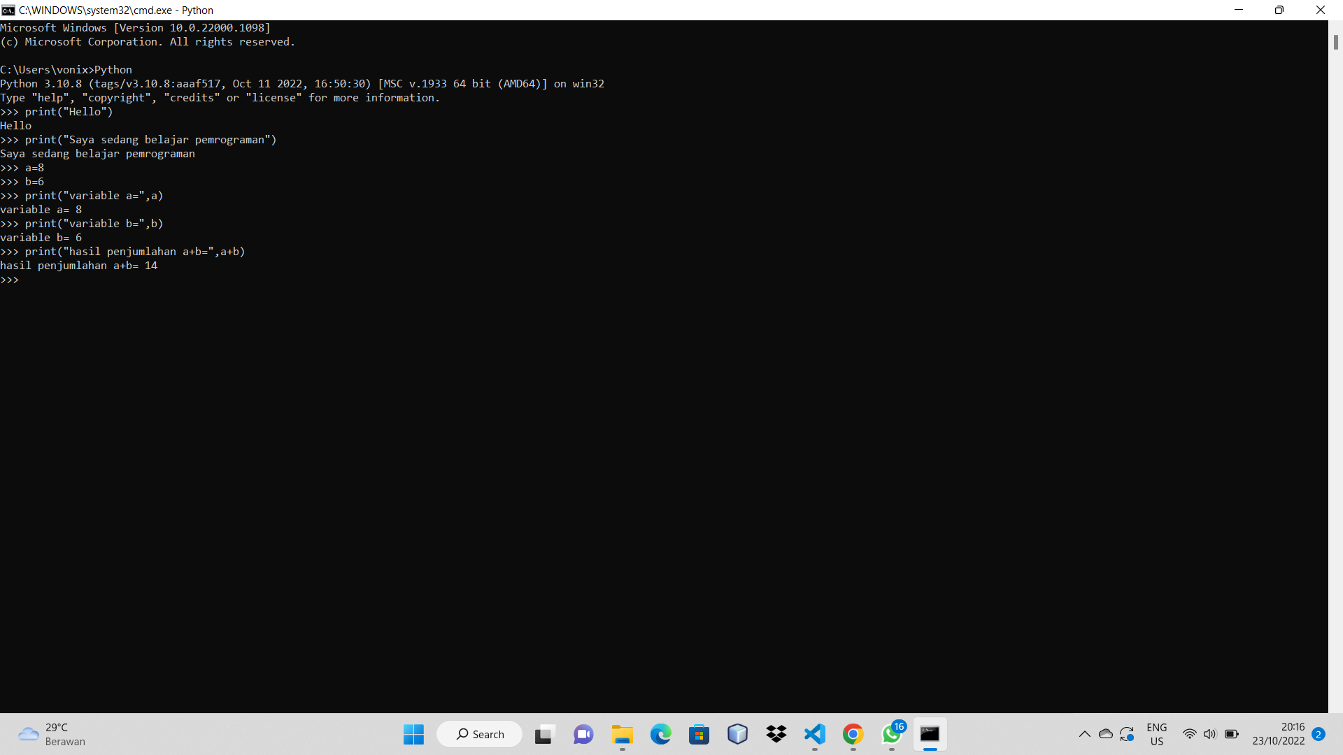 GitHub - aasnovita114/Praktikum2