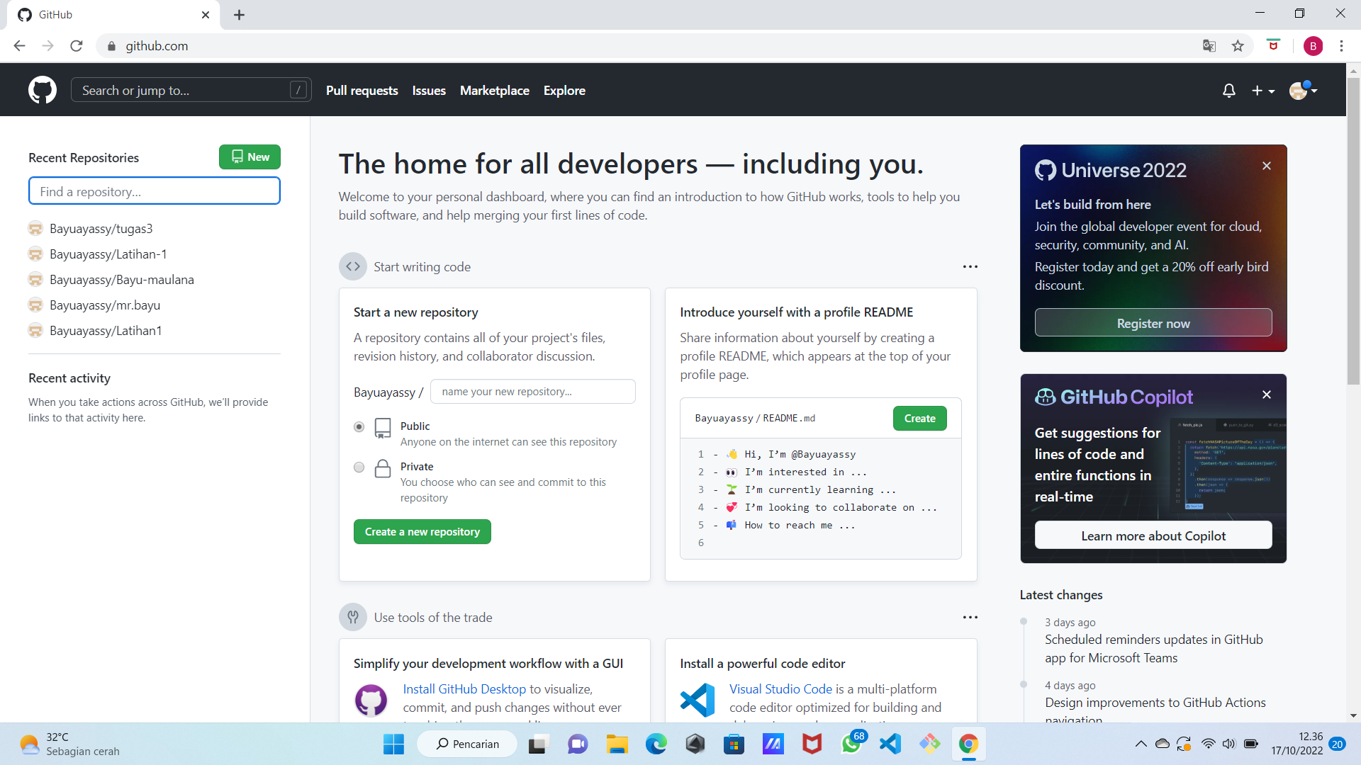 GitHub - Bayuayassy/CaraPenggunaanGit