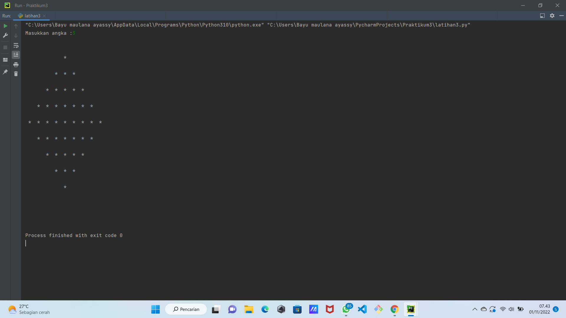 GitHub - Bayuayassy/Praktikum3