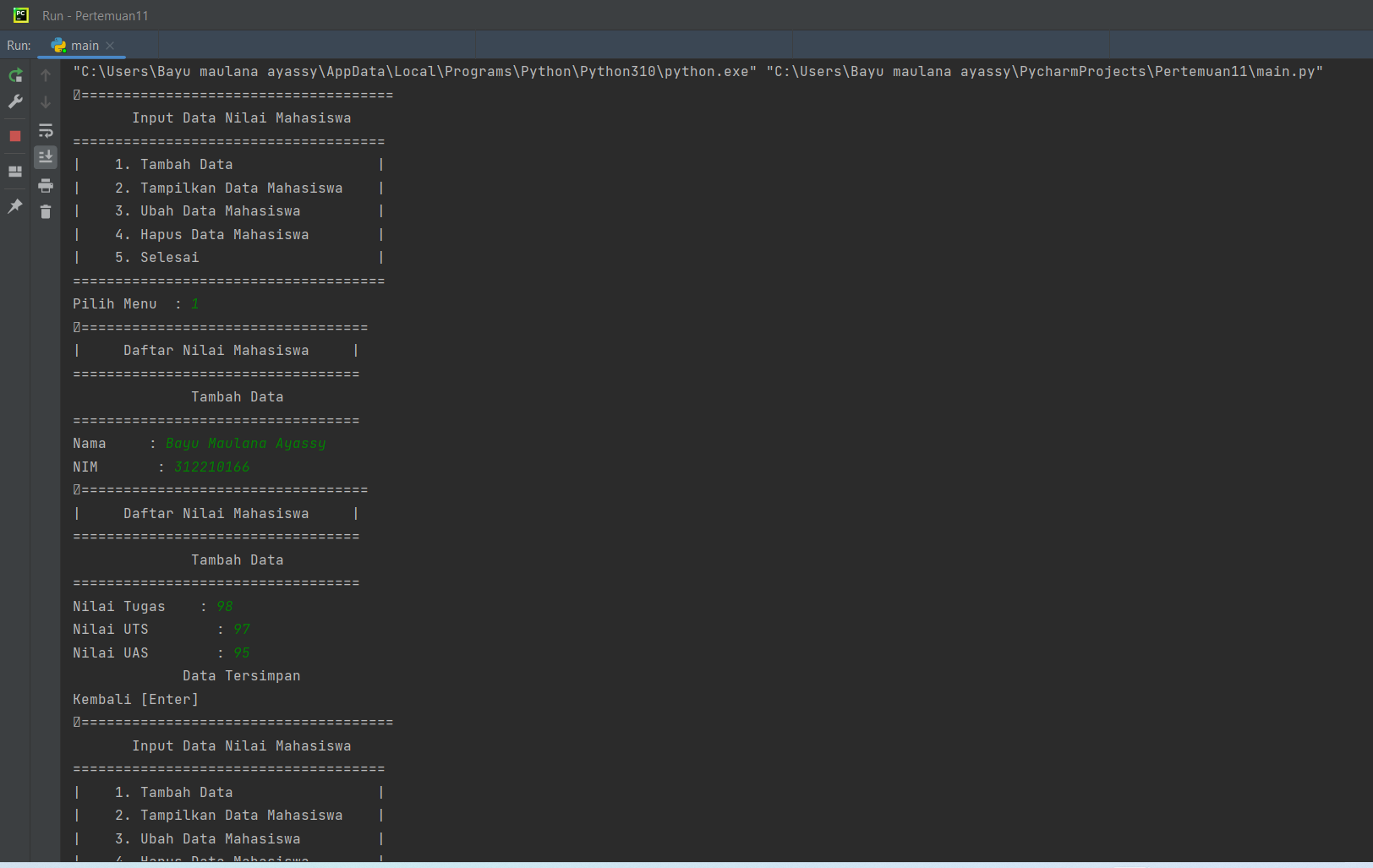 GitHub - Bayuayassy/Praktikum7