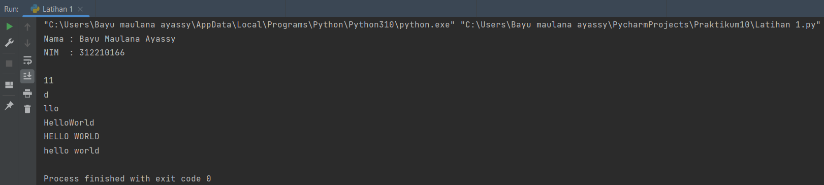GitHub - Bayuayassy/Praktikum10