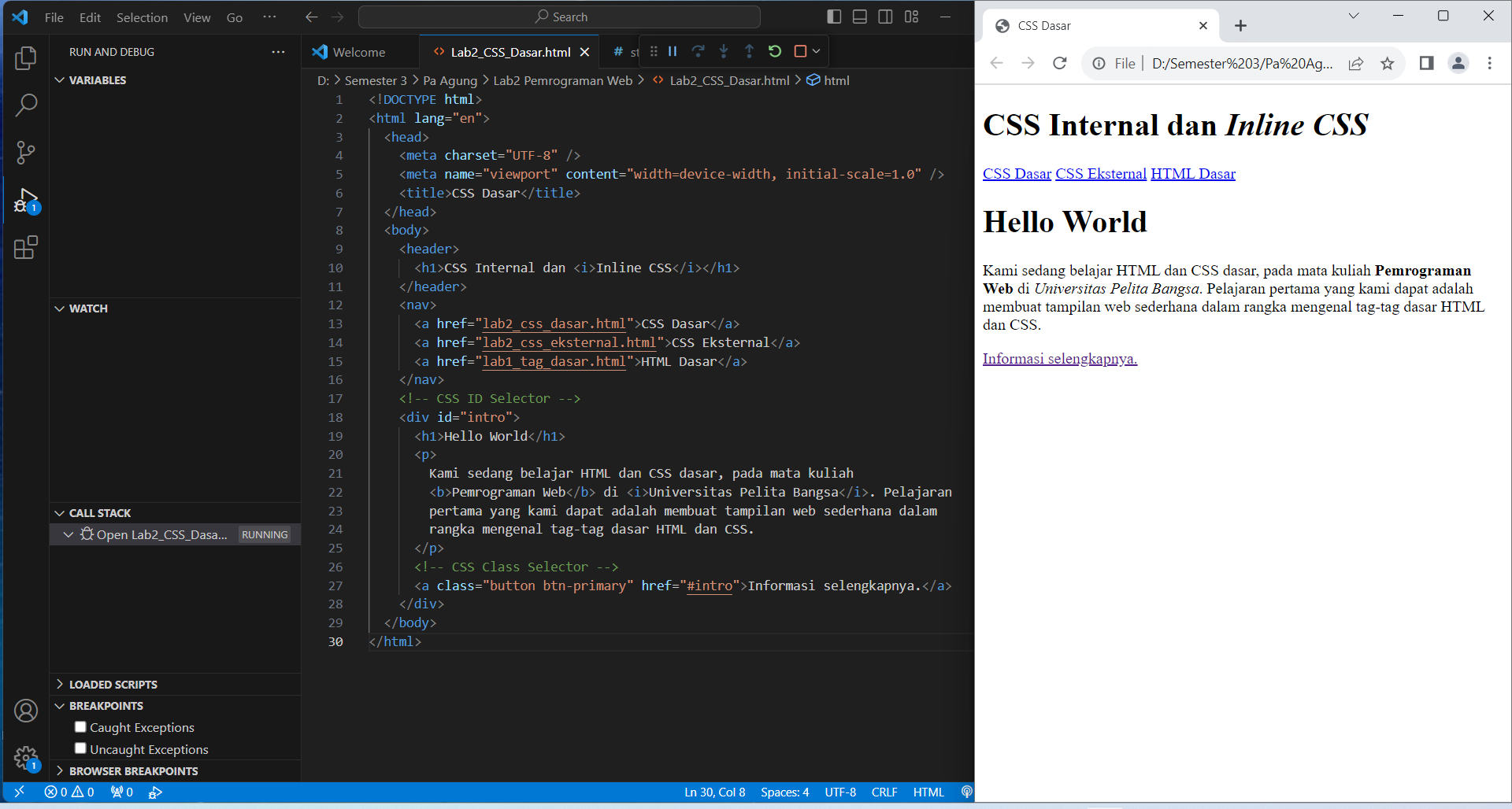 GitHub - Bayuayassy/Lab2_PemrogramanWeb