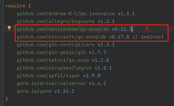 最新版的sqlserver驱动不兼容怎么解决 · Issue 5903 · Go Gorm Gorm · Github