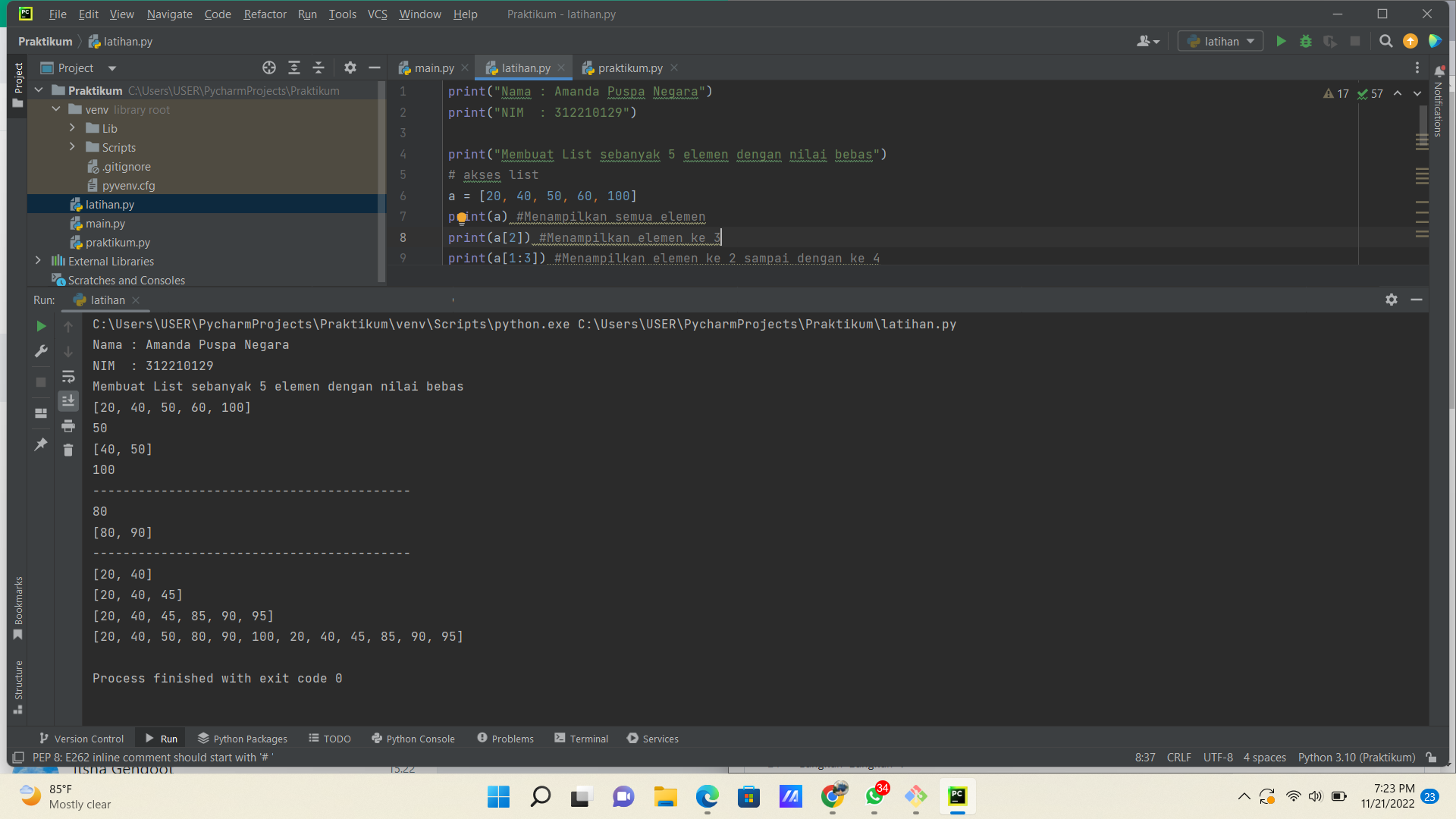 GitHub - amandaaaapn/Praktikum5