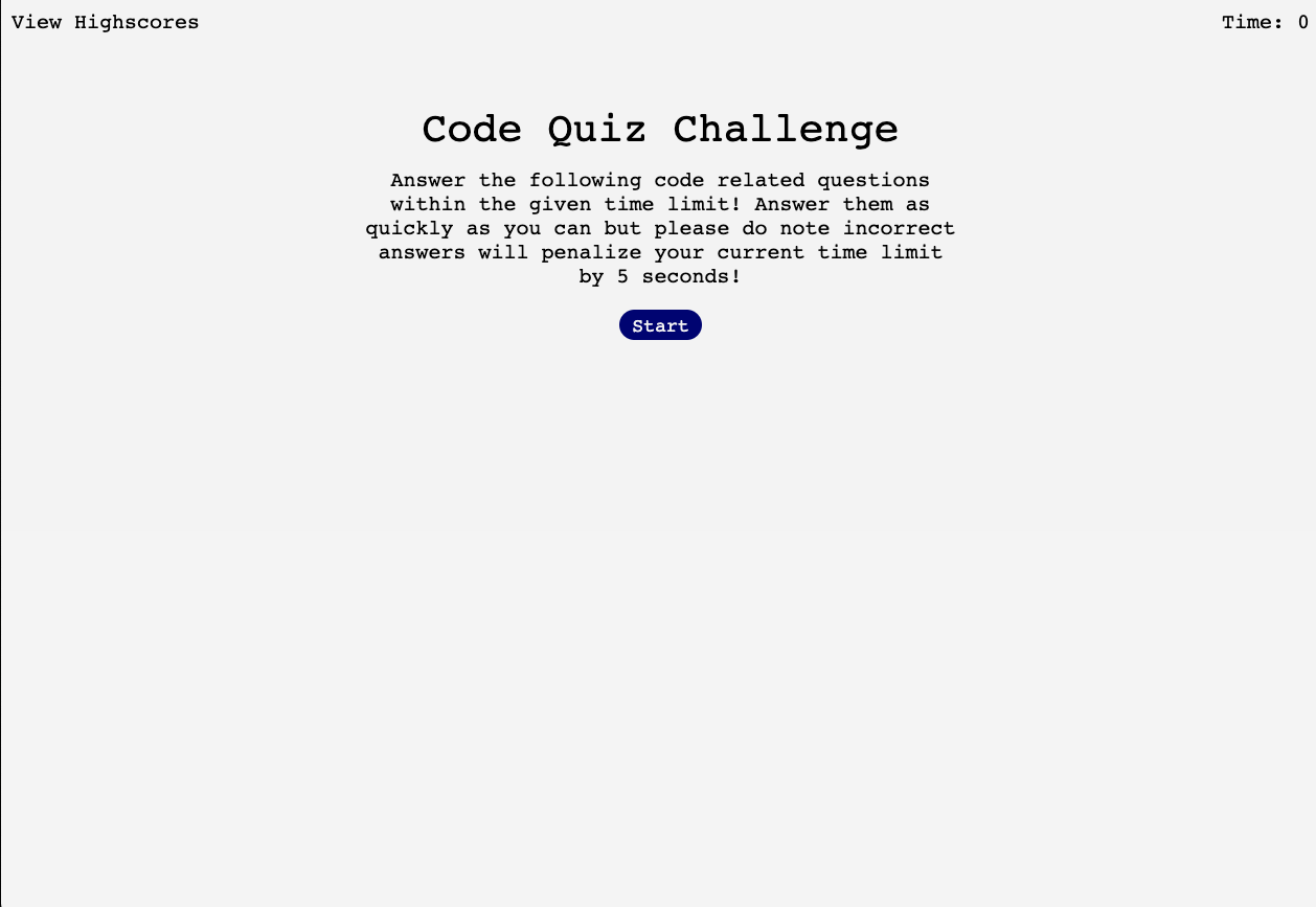 GitHub - louiskgkim/Code-Quiz