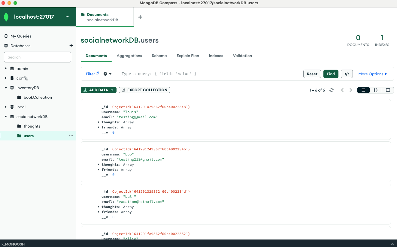 GitHub - louiskgkim/Social-Network-API