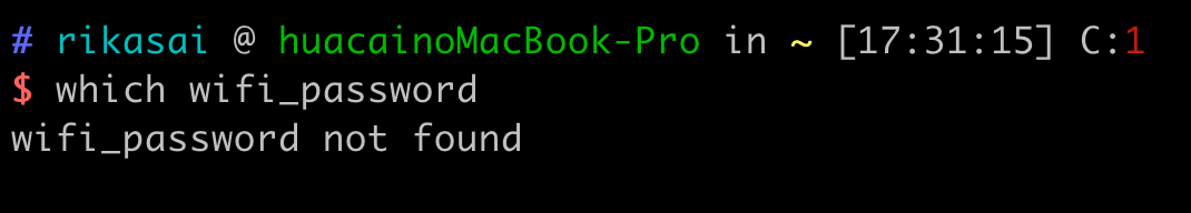 zsh: command not found: wifi_password · Issue #57 · sdushantha/wifi-password · GitHub