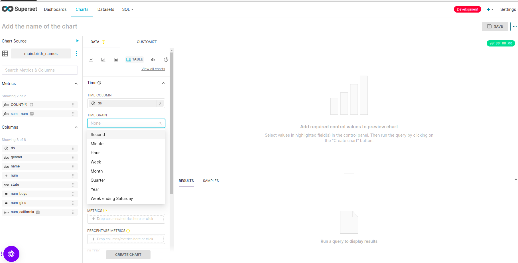 Can't remove "Day" option from time grain. · Issue #21268 · apache/superset · GitHub