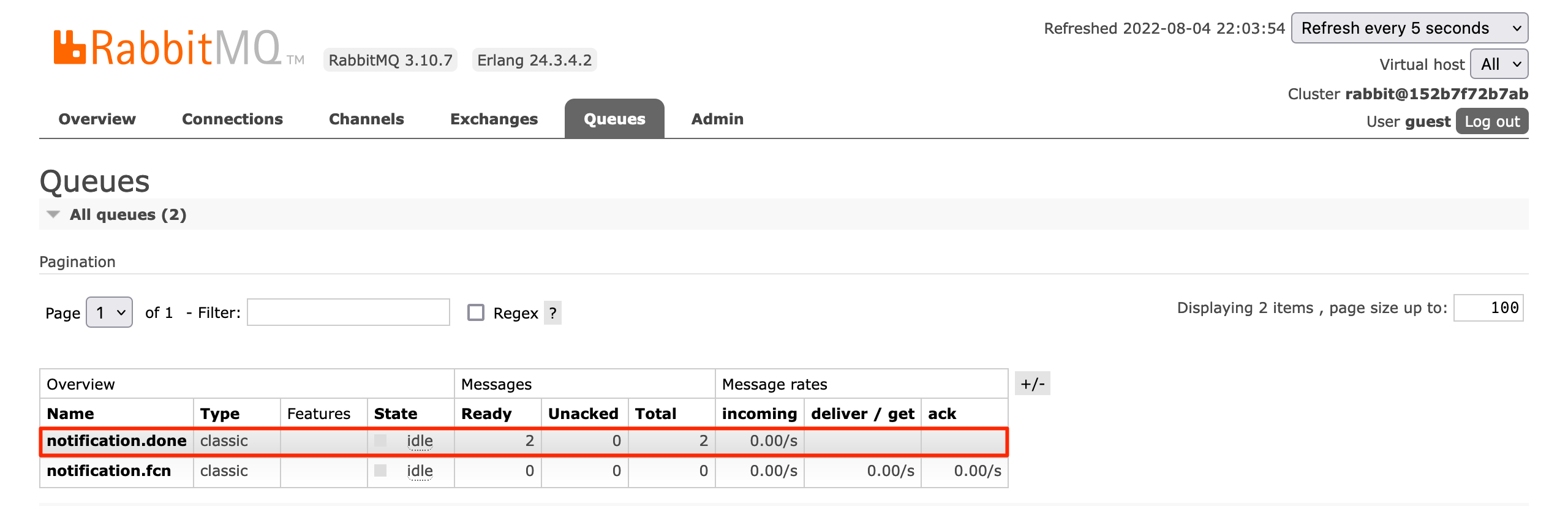 GitHub - dodokey/rabbitmq-notification