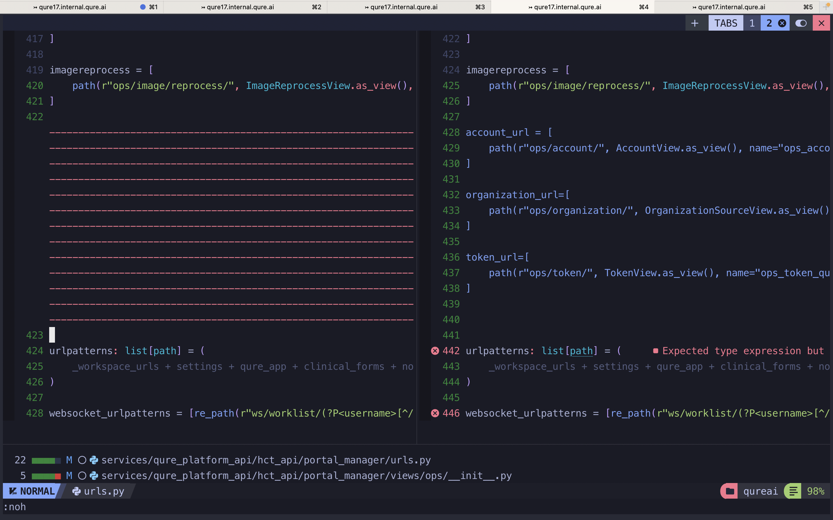 Syntax highlighting breaks in changes in PR · Issue #442 · pwntester ...