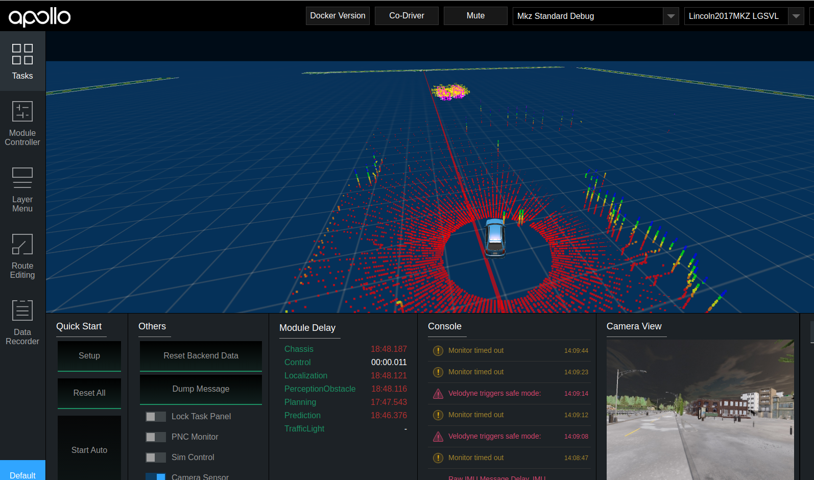 Dreamview页面中画出的Point Cloud与carla中激光雷达点云整体存在90度差异 · Issue #104 ...
