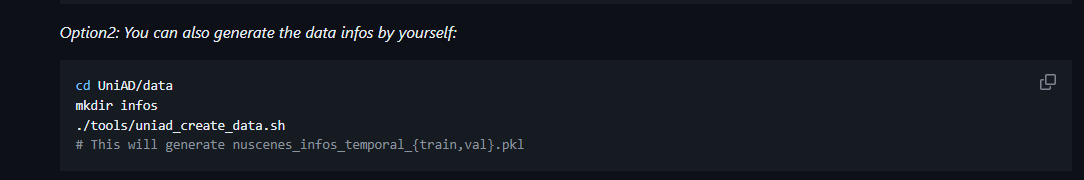 KeyError: 'bbox_results' · Issue #70 · OpenDriveLab/UniAD · GitHub