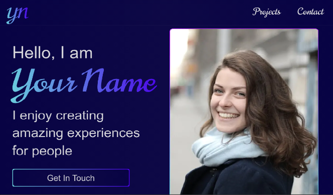 GitHub - jlaskie/example-portfolio: An example portfolio template built ...