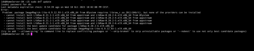 Imagemagick Libs Requires Downgrading Libraw When Installing · Issue 6817 · Imagemagick