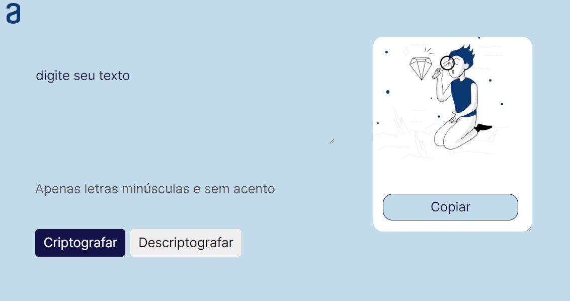 GitHub - momorimoto/Decodificador-de-texto: Projeto HTML,CSS, JavaScript_OneFrontEnd_Alura