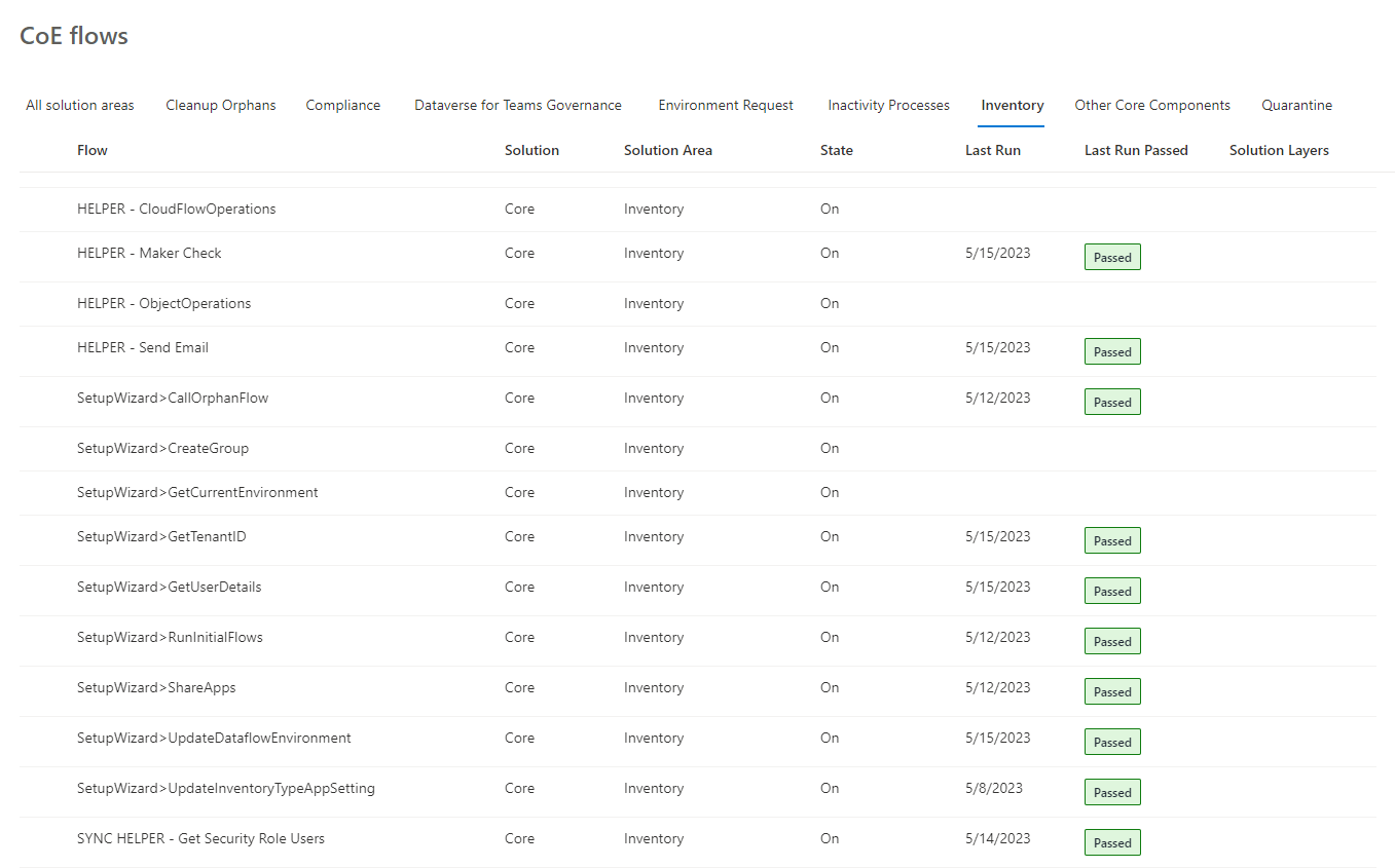 [CoE Starter Kit - BUG] Compliance Process configuration dependent on ...