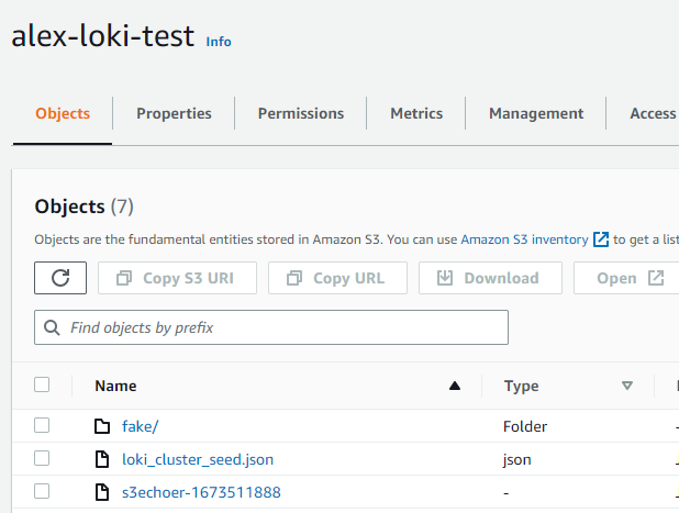 Loki not writing anything to AWS S3 and no failure logs · Issue #8152 · grafana/loki · GitHub