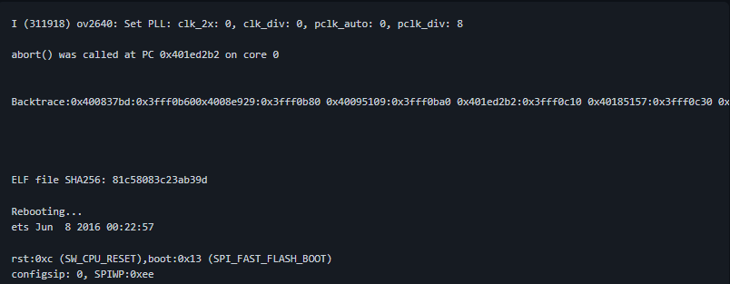 v14.0.0-RC8 Kernel panic · Issue #1956 · jomjol/AI-on-the-edge-device · GitHub