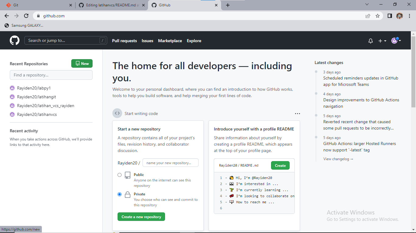 GitHub - Rayiden20/latihanvcs