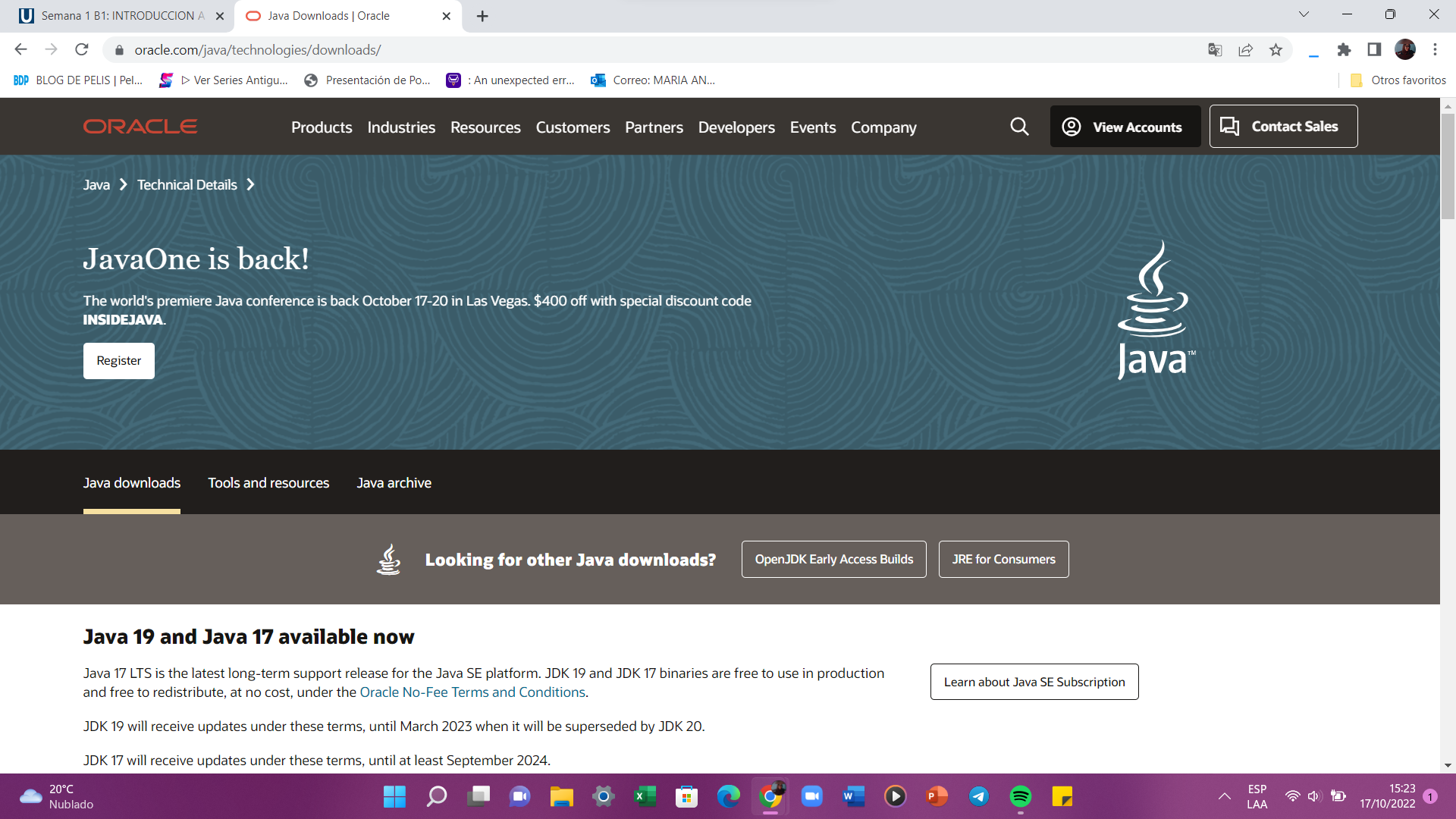 Pasos para instalar Java - Into-Programacion-P-Oct22-Feb23/taller01-mariangel17 GitHub Wiki