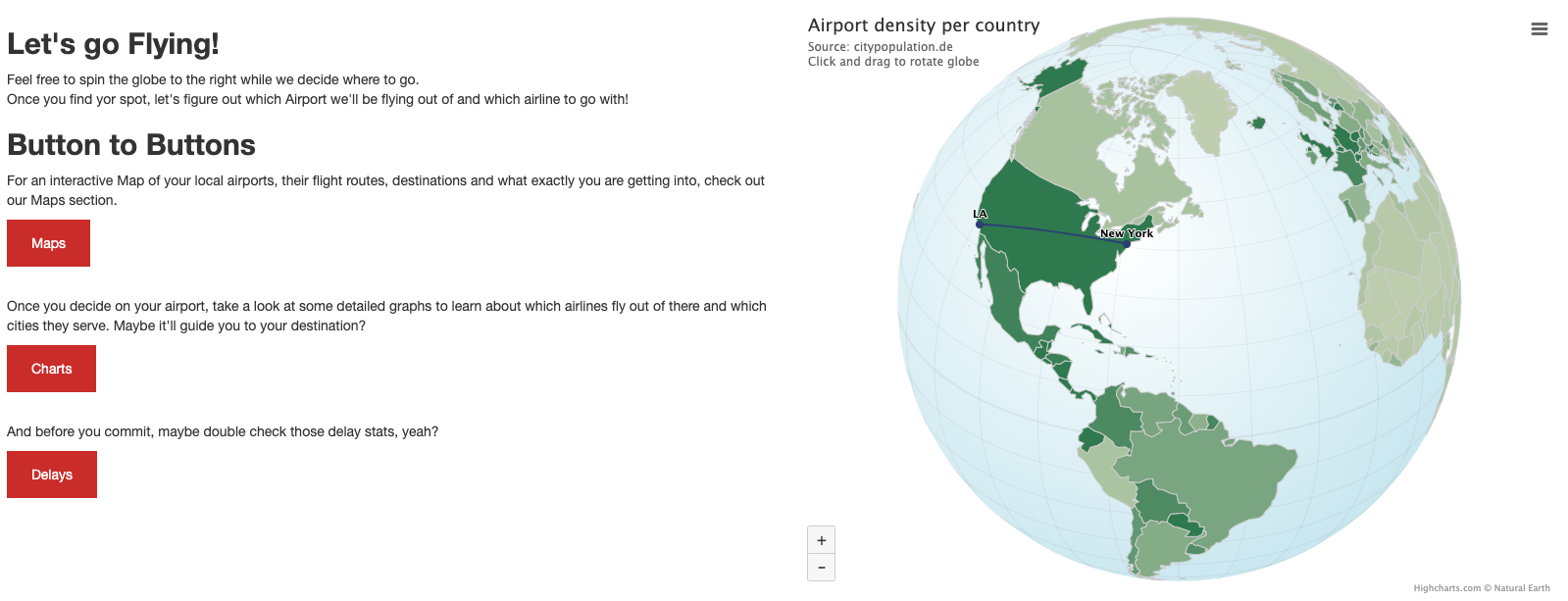 GitHub - terryschoch/air-travellin-usa: An interactive Flask and ...