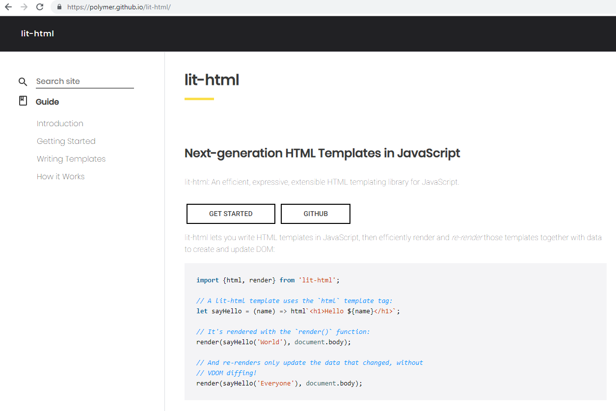 Body text is hardly readable in docs · Issue #549 · lit/lit · GitHub