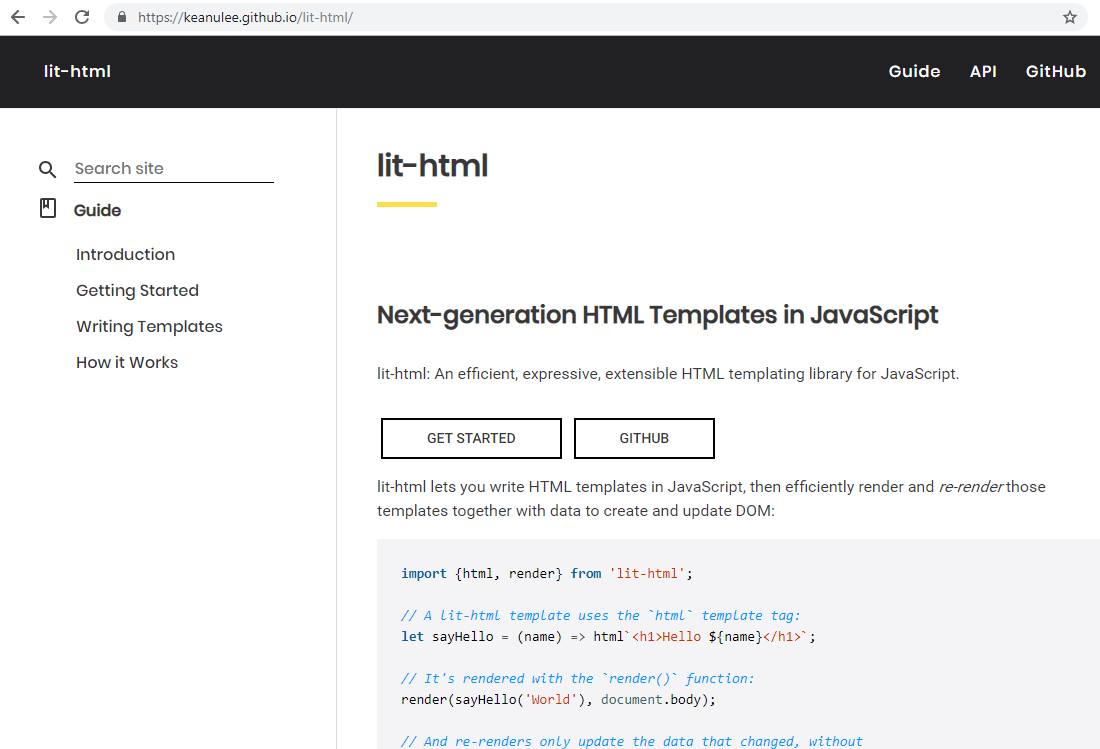 Body text is hardly readable in docs · Issue #549 · lit/lit · GitHub