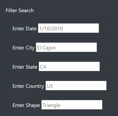 GitHub - caseynbrown/UFOs