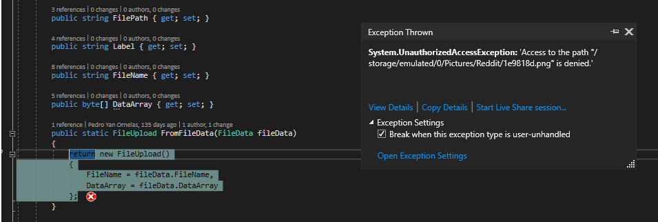 App does not get file permission in Android 10 onwards · Issue #202 · jfversluis/FilePicker ...