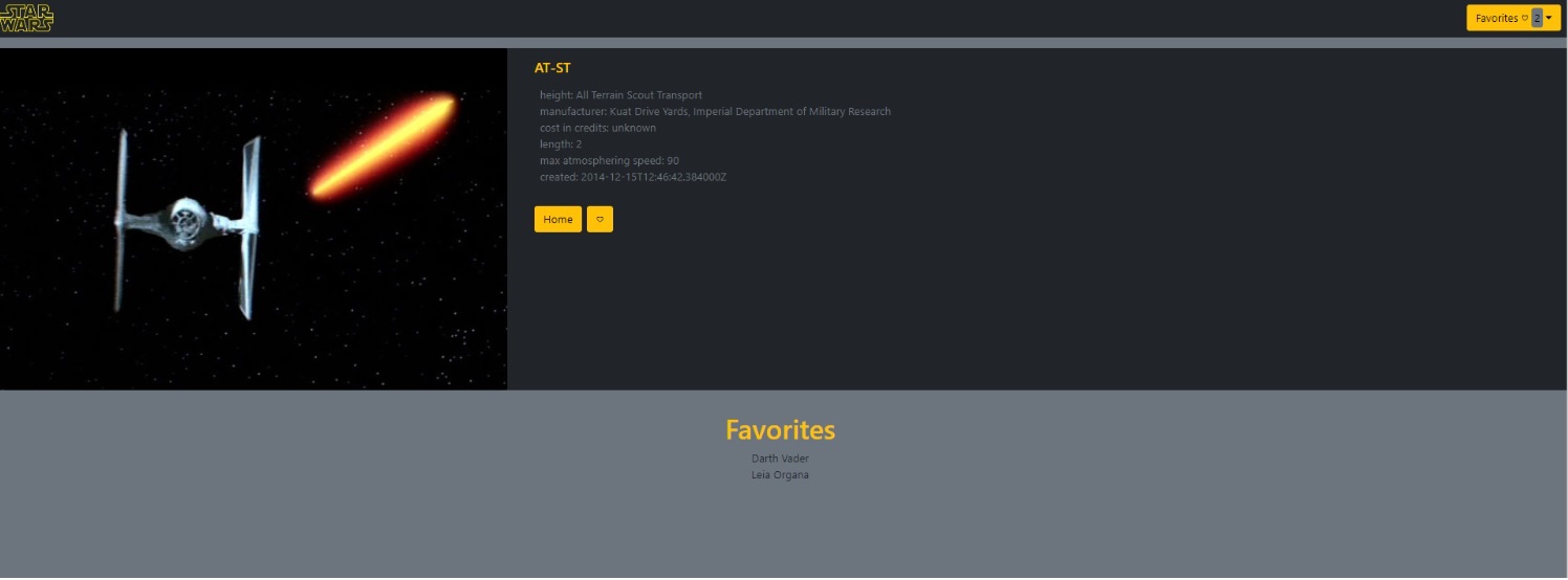 GitHub - danielacmg/StarWarsBlogReadingList: Star Wars React webapp that lists people, vehicles ...