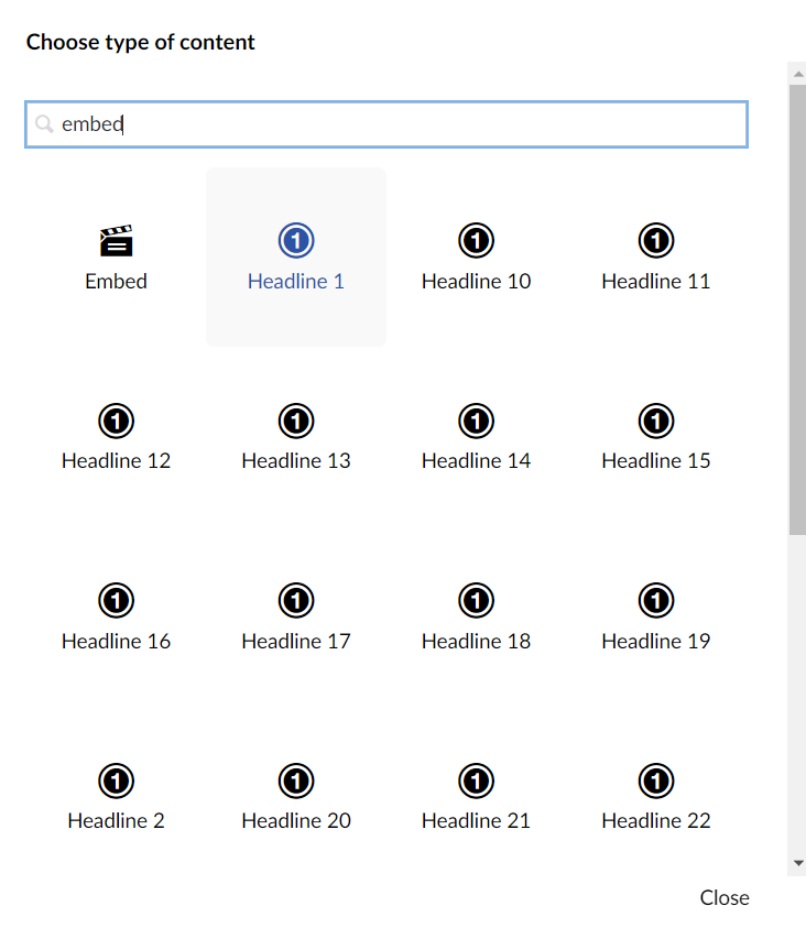 Item picker overlay search is no longer working on the grid · Issue #9513 · umbraco/Umbraco-CMS ...