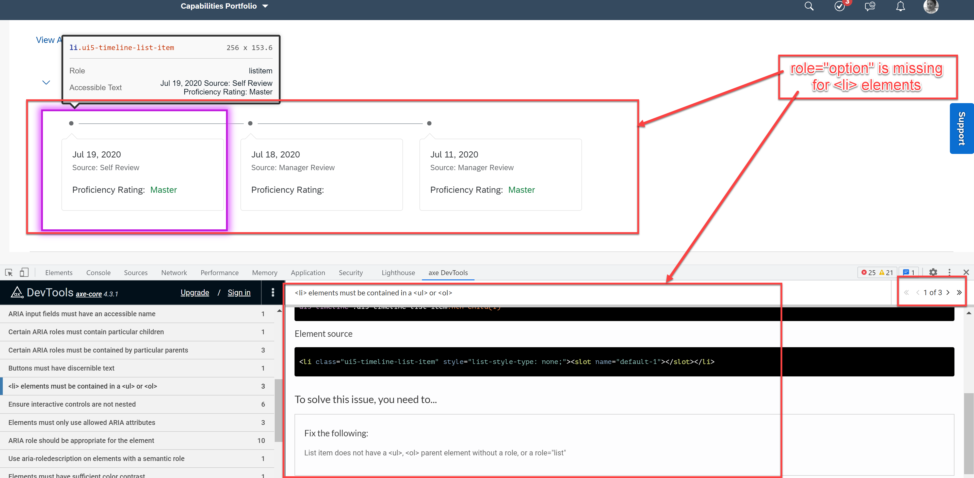 [SF][a11y] ui5-timeline – missing role on list items · Issue #3794 · SAP/ui5-webcomponents · GitHub