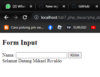 GitHub - MikaelRivaldo/Lab7Web