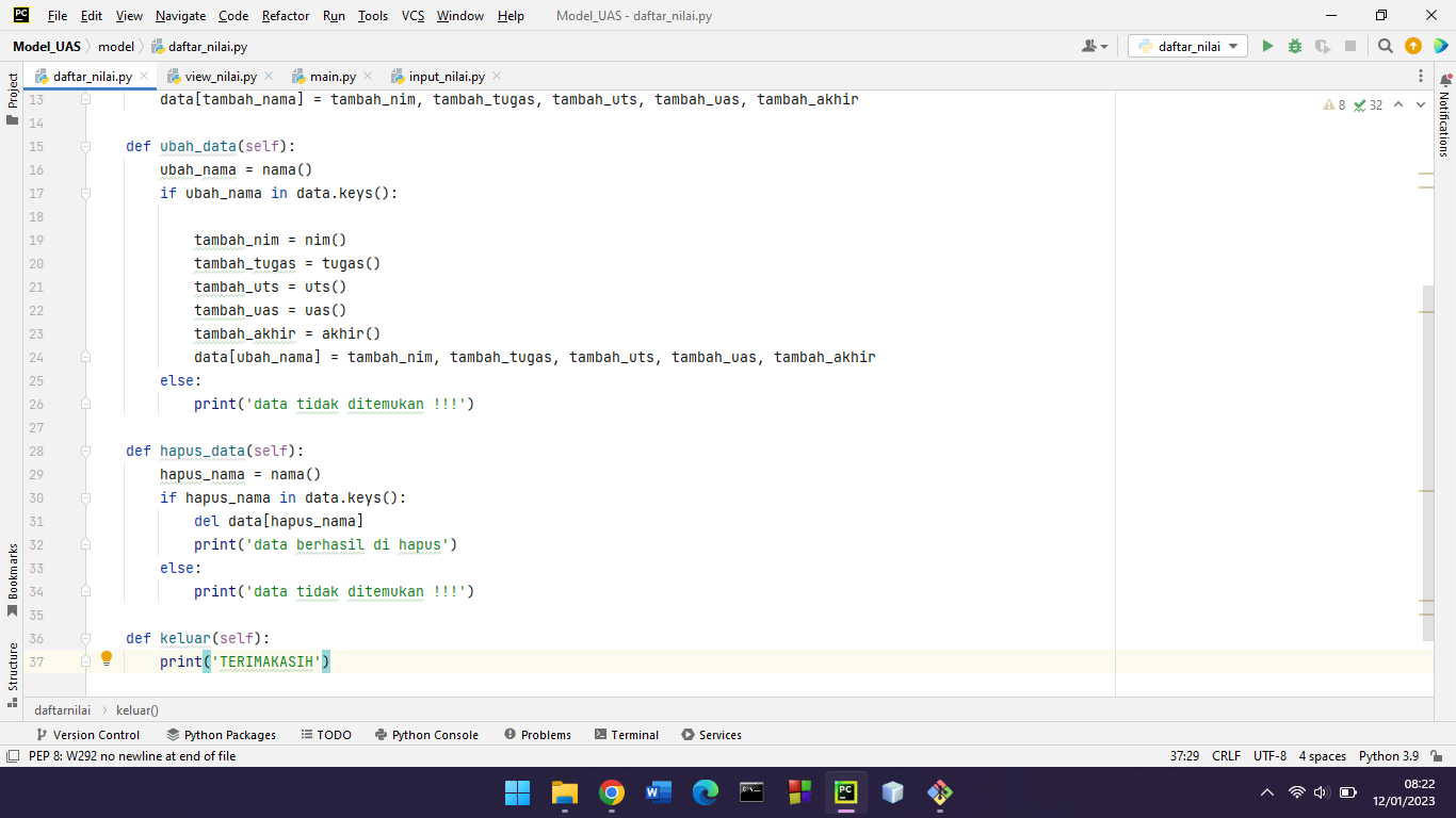 GitHub - namasayafrans/Project-UAS-Bahasa-Pemrograman