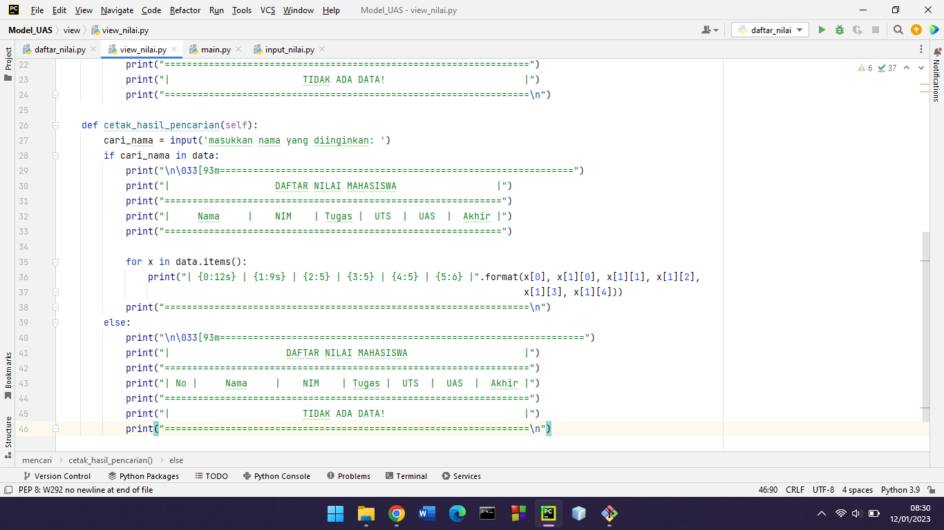 GitHub - namasayafrans/Project-UAS-Bahasa-Pemrograman