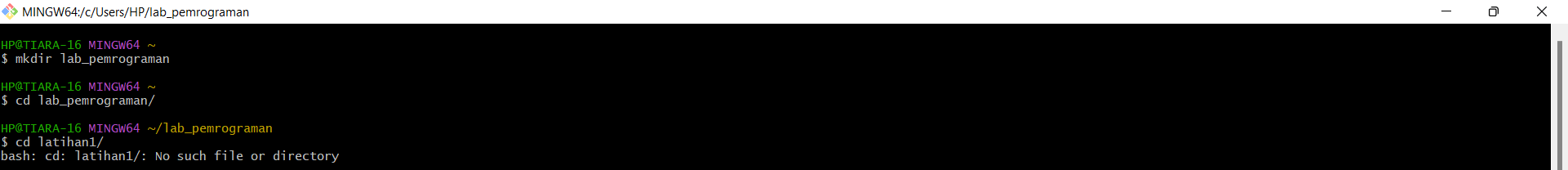 GitHub - tiaraputriiiiii/praktikum1